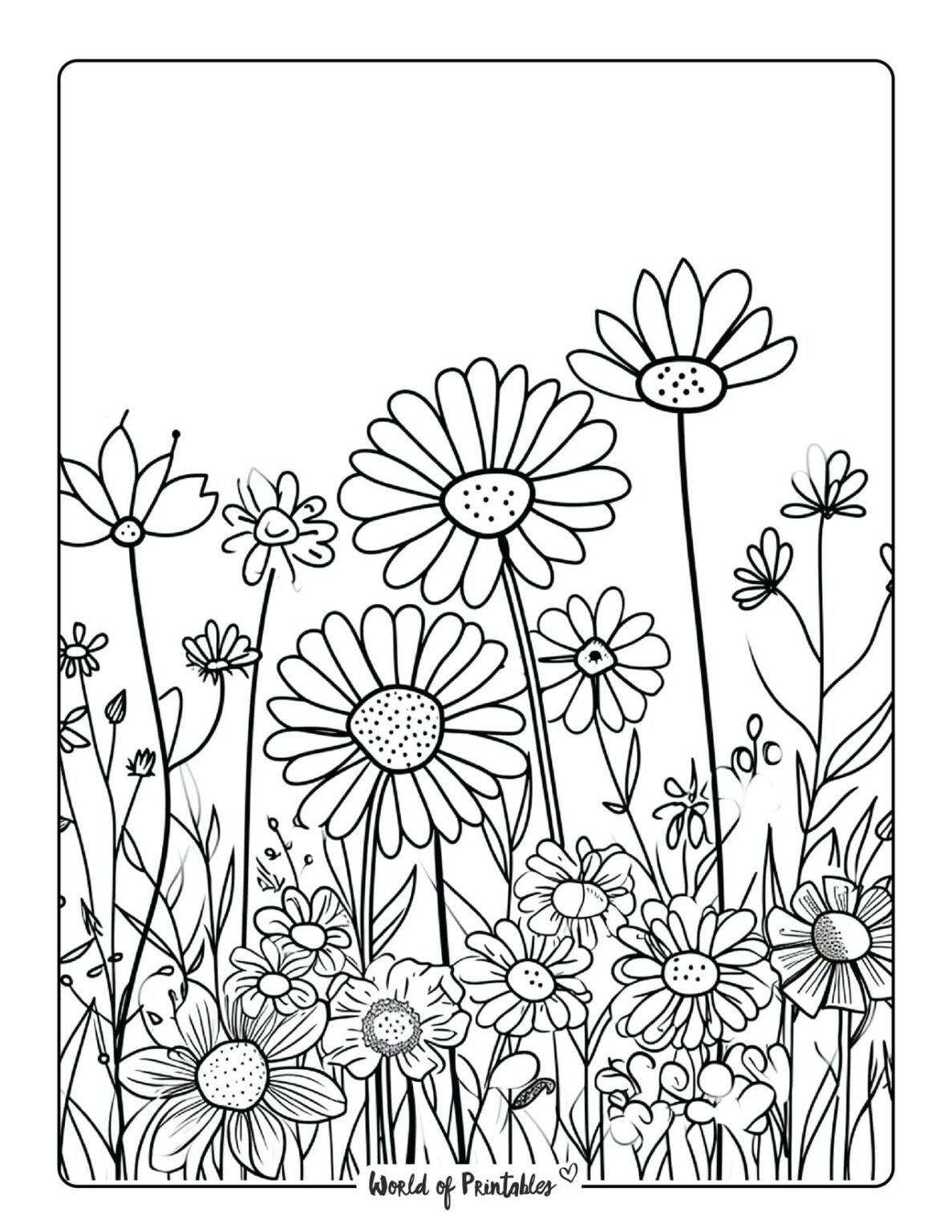 Mother's Day Coloring Pages - World of Printables