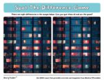 75 Difficult Spot The Difference Games - World of Printables