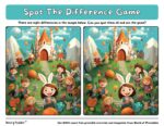 Easter Spot The Difference Games - World of Printables