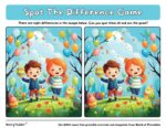 Easter Spot The Difference Games - World of Printables