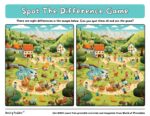 Easter Spot The Difference Games - World of Printables