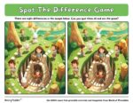 Easter Spot The Difference Games - World of Printables