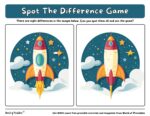 Easy Spot The Difference Games - World of Printables
