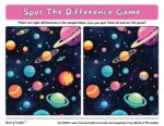 Easy Spot The Difference Games - World of Printables