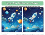 Easy Spot The Difference Games - World of Printables