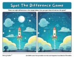 Easy Spot The Difference Games - World of Printables
