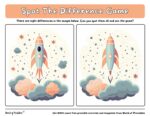 Easy Spot The Difference Games - World of Printables