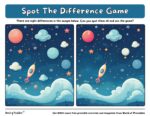 Easy Spot The Difference Games - World of Printables