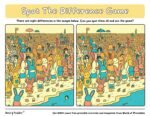 Spot The Difference Summer Games - World of Printables