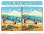 Spot The Difference Summer Games - World of Printables