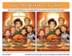 Spot The Difference Thanksgiving Games - World of Printables