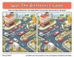 Spot The Difference - 100 Games To Print & Play! - World of Printables