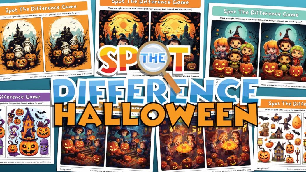 50+ Free Halloween Decorations & Kids Activities - World of Printables