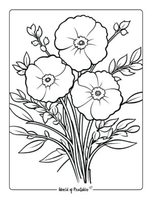 Spring Coloring Pages - World of Printables