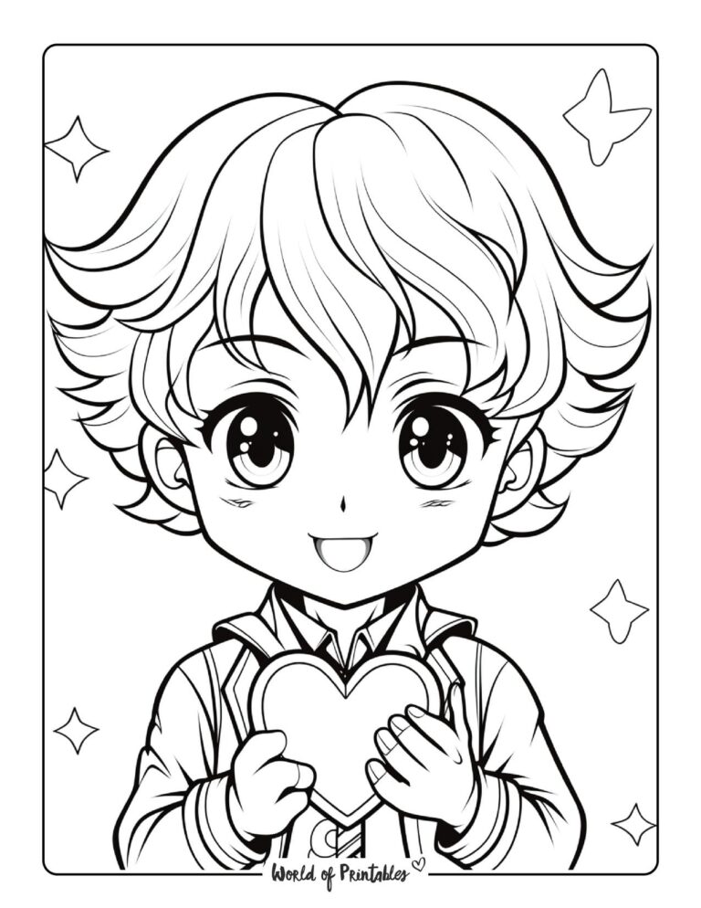 Valentines Day Coloring Pages - 100+ Free Printables To Color - World ...