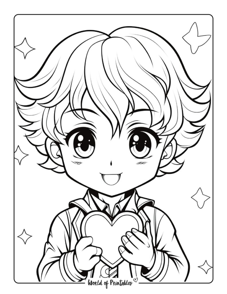 Valentines Day Coloring Pages - 100+ Free Printables To Color - World ...