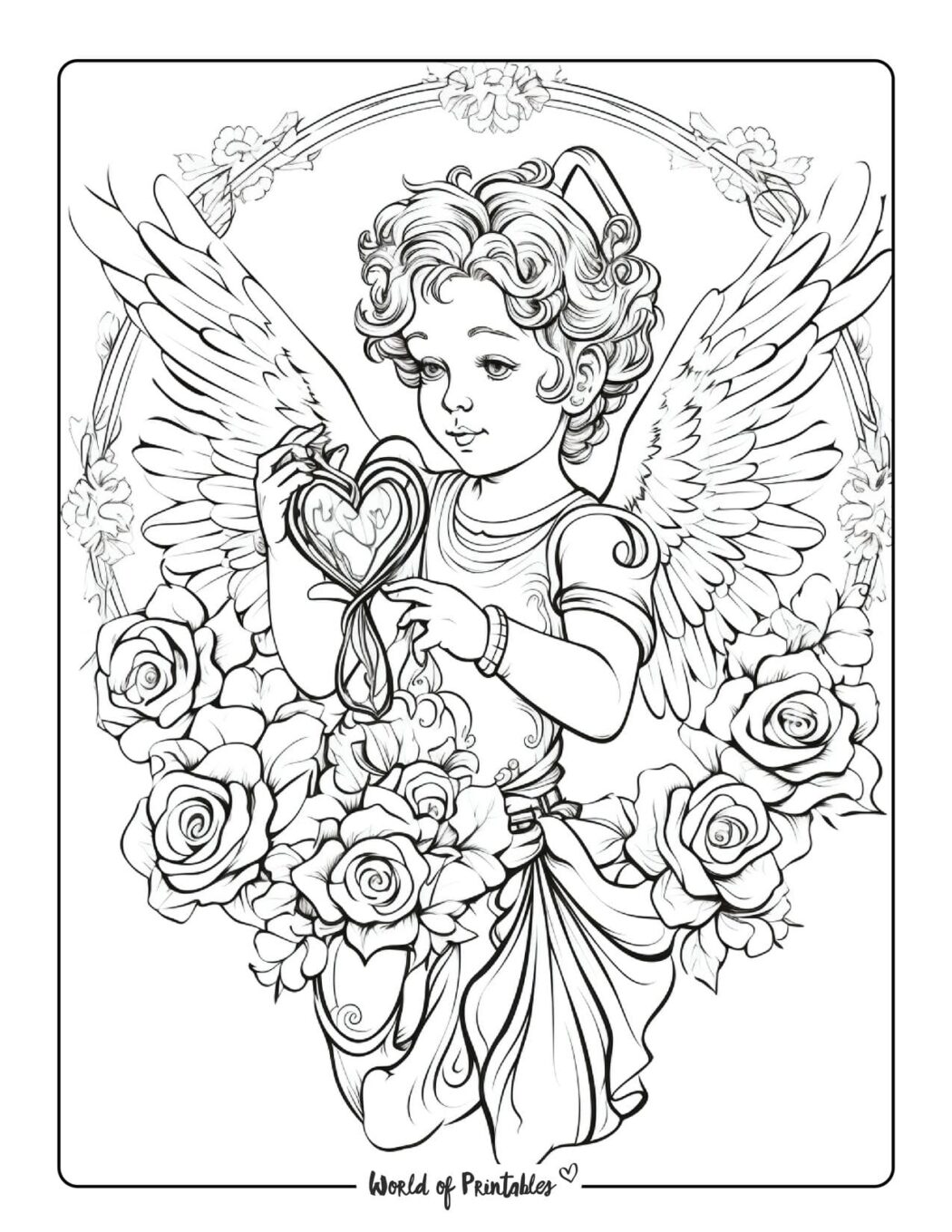 Valentines Day Coloring Pages - 100+ Free Printables To Color - World ...