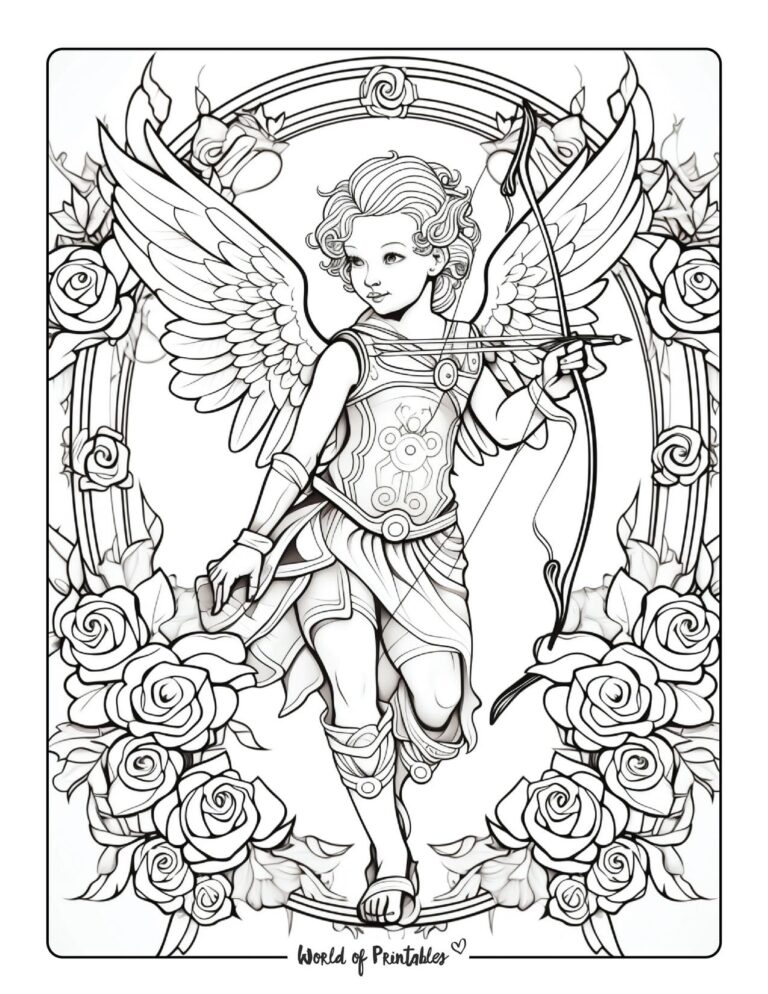 Valentines Day Coloring Pages - 100+ Free Printables To Color - World ...