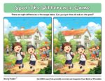 Spot The Difference - 100 Games To Print & Play! - World of Printables