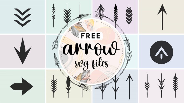 Free Arrow SVG Files - World of Printables
