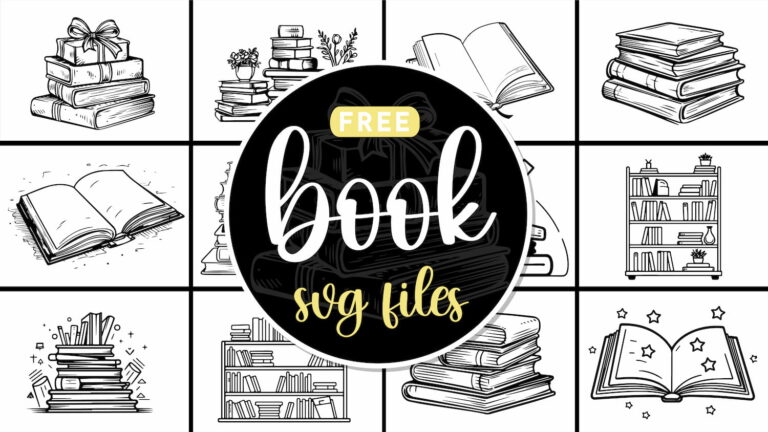 35+ Free Book SVG Files - World of Printables