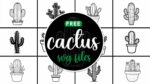 30+ Free Cactus SVG Files - World of Printables