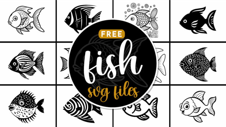 120 Free Fish SVG Files - World of Printables