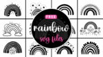30 Free Rainbow SVG Files - World of Printables