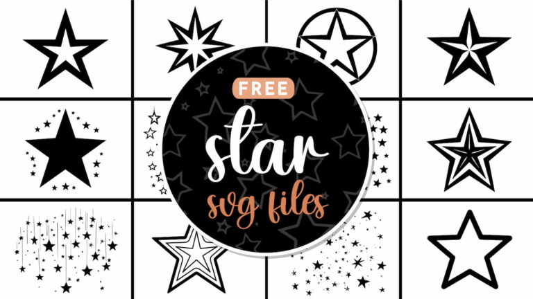 50 Free Star SVG Files - World of Printables