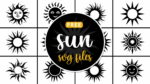 Free Sun SVG Files - World of Printables