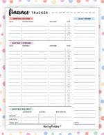 Printable Personal Finance PDF - World of Printables