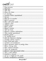 Checklist Template - 25 Best Styles | World of Printables