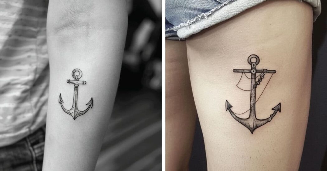 Anchor Tattoo Designs - 55+ Printable Designs & Ideas - World of Printables