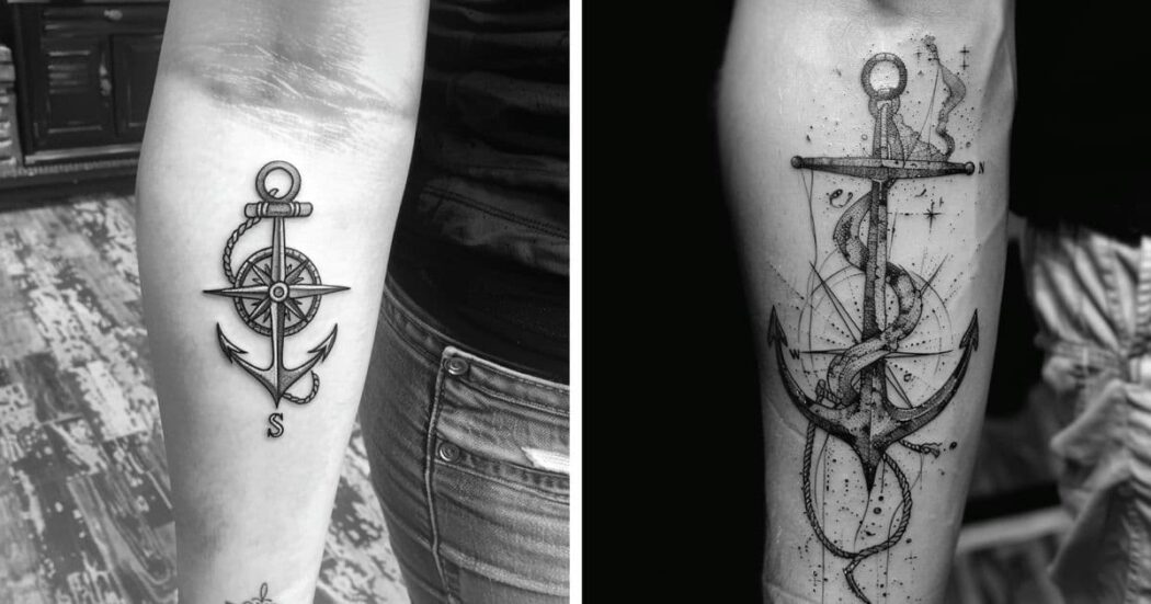 Anchor Tattoo Designs - 55+ Printable Designs & Ideas - World of Printables