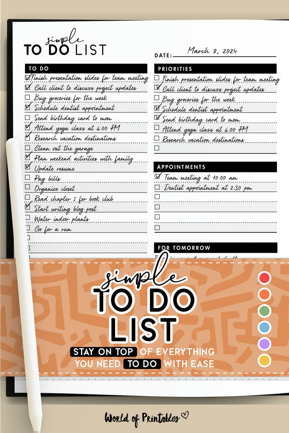 32 To Do List Templates