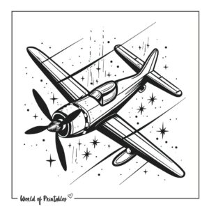 Airplane Tattoo Designs - 70+ Printable Designs & Ideas - World of ...