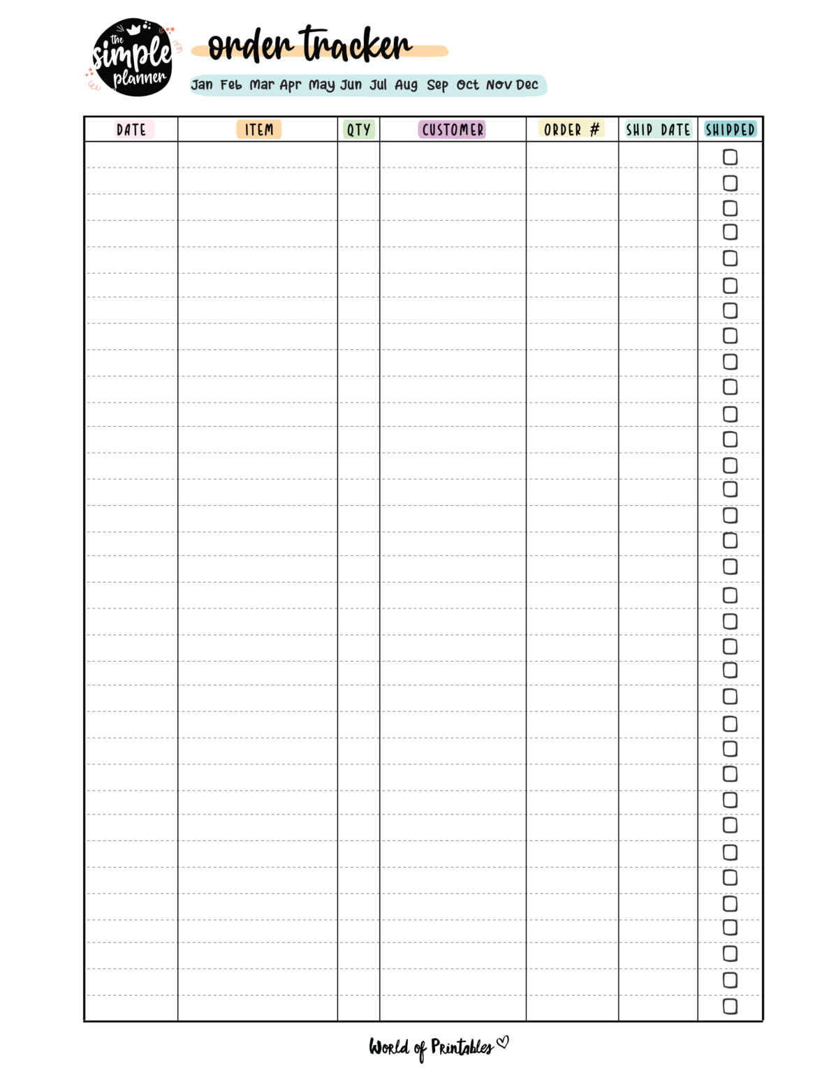 FREE Sales Tracker Template PDF - World of Printables