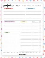 Simple Project Plan Template - World of Printables