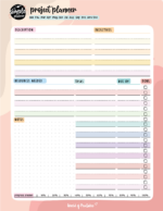 Simple Project Plan Template - World of Printables