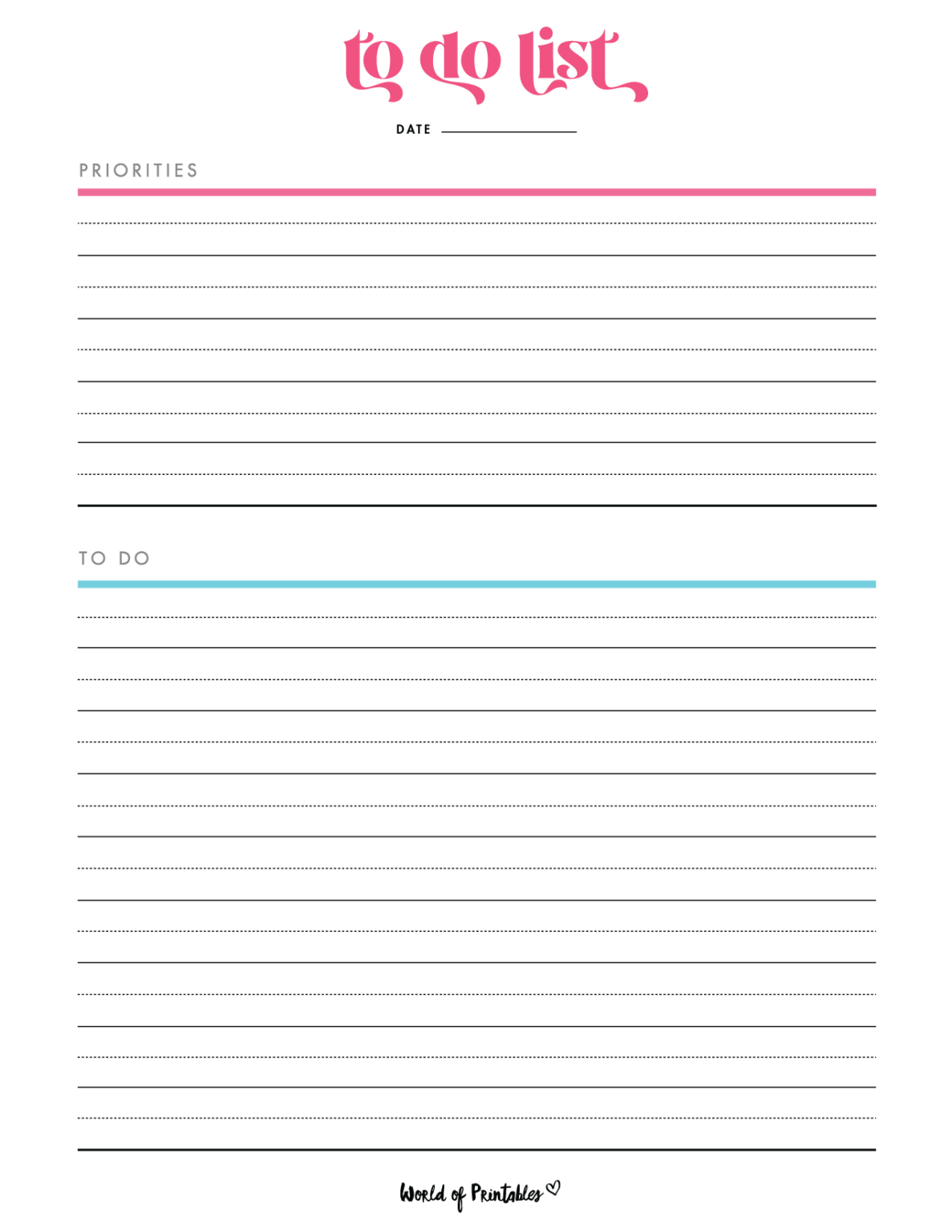 32 To Do List Templates