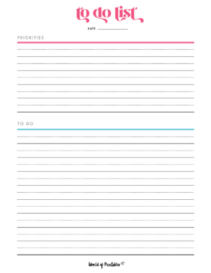 32 To Do List Templates