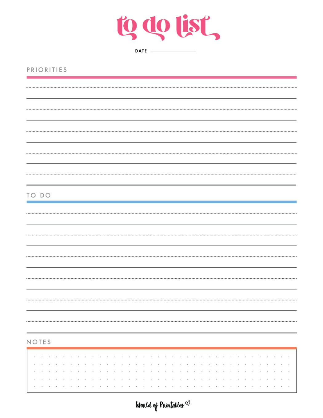 32 To Do List Templates