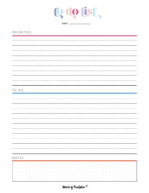 32 To Do List Templates