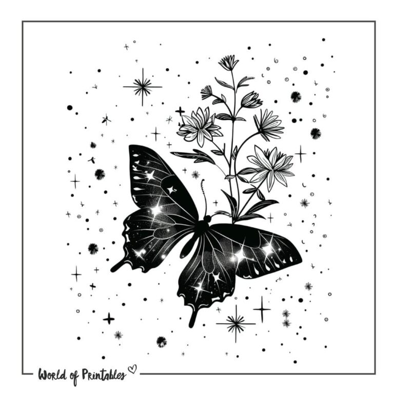 Butterfly and Star Tattoo Designs - 55+ Printable Designs & Ideas ...