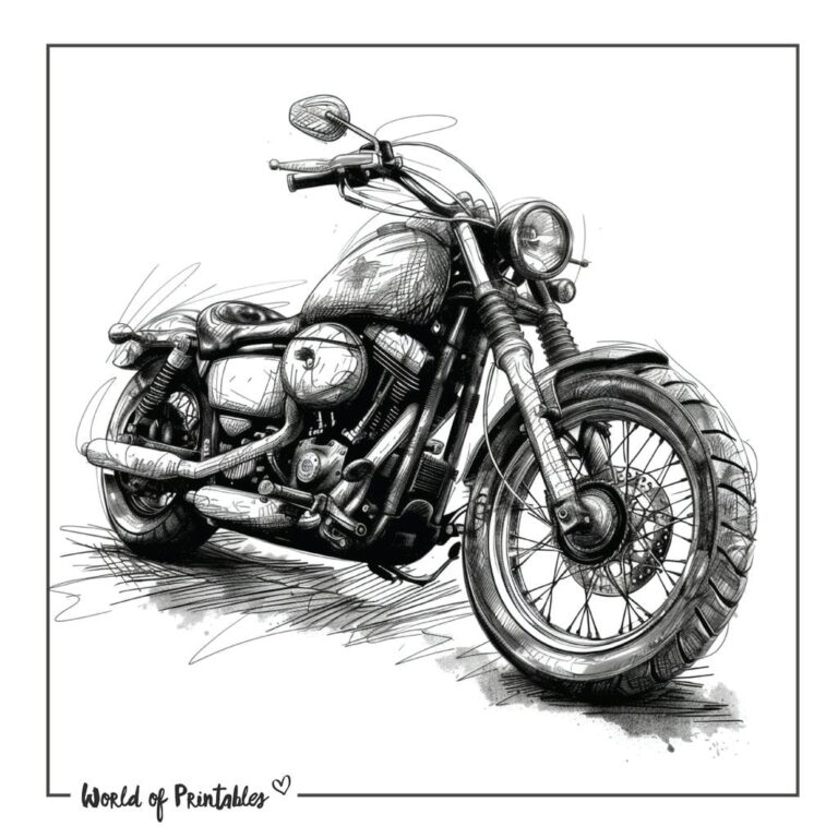 Bike Tattoo Designs - 100 Printable Designs & Ideas - World of Printables