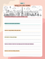 Mood Tracker & Self Love Journal For Women - World of Printables