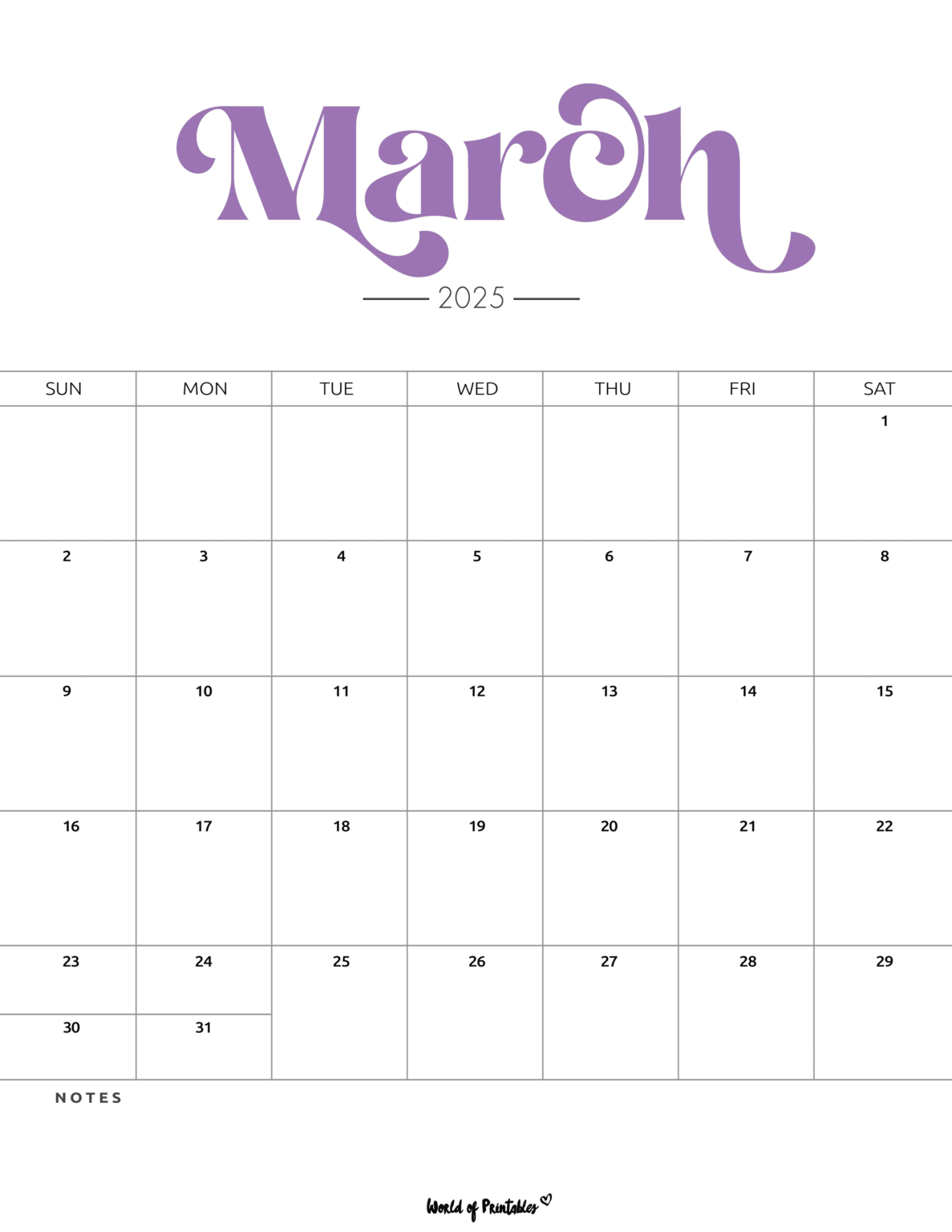 Free Printable Calendars For 2021 & 2022 - World of Printables