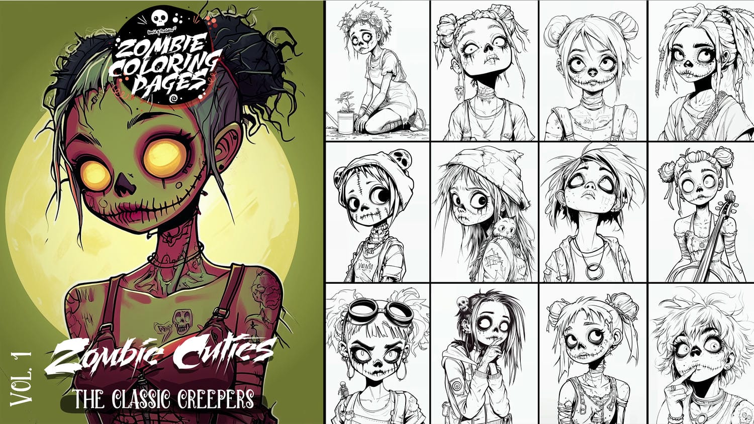 Unleash Your Creativity with Our Zombie Coloring Pages Collection ...