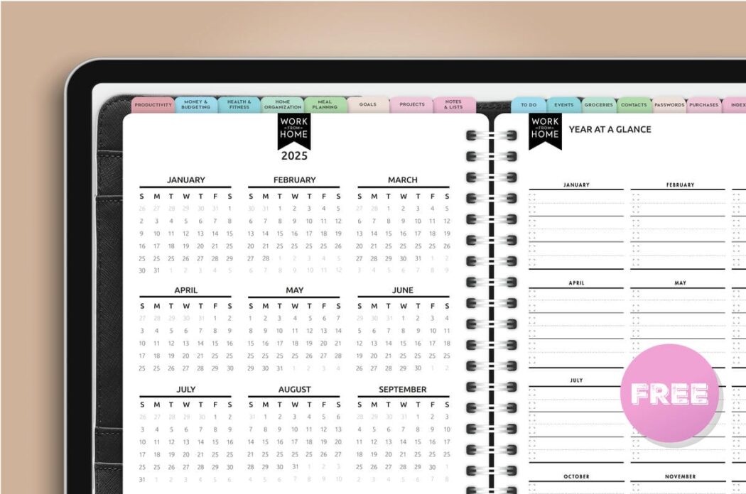 Best Digital Planner - Free 100 Page Planner For GoodNotes, iPad, Android