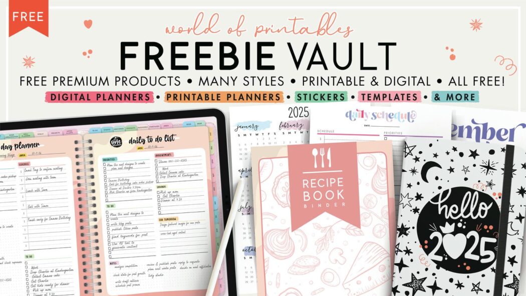 Digital Planners - 10 of the best in 2025, all free! - World of Printables